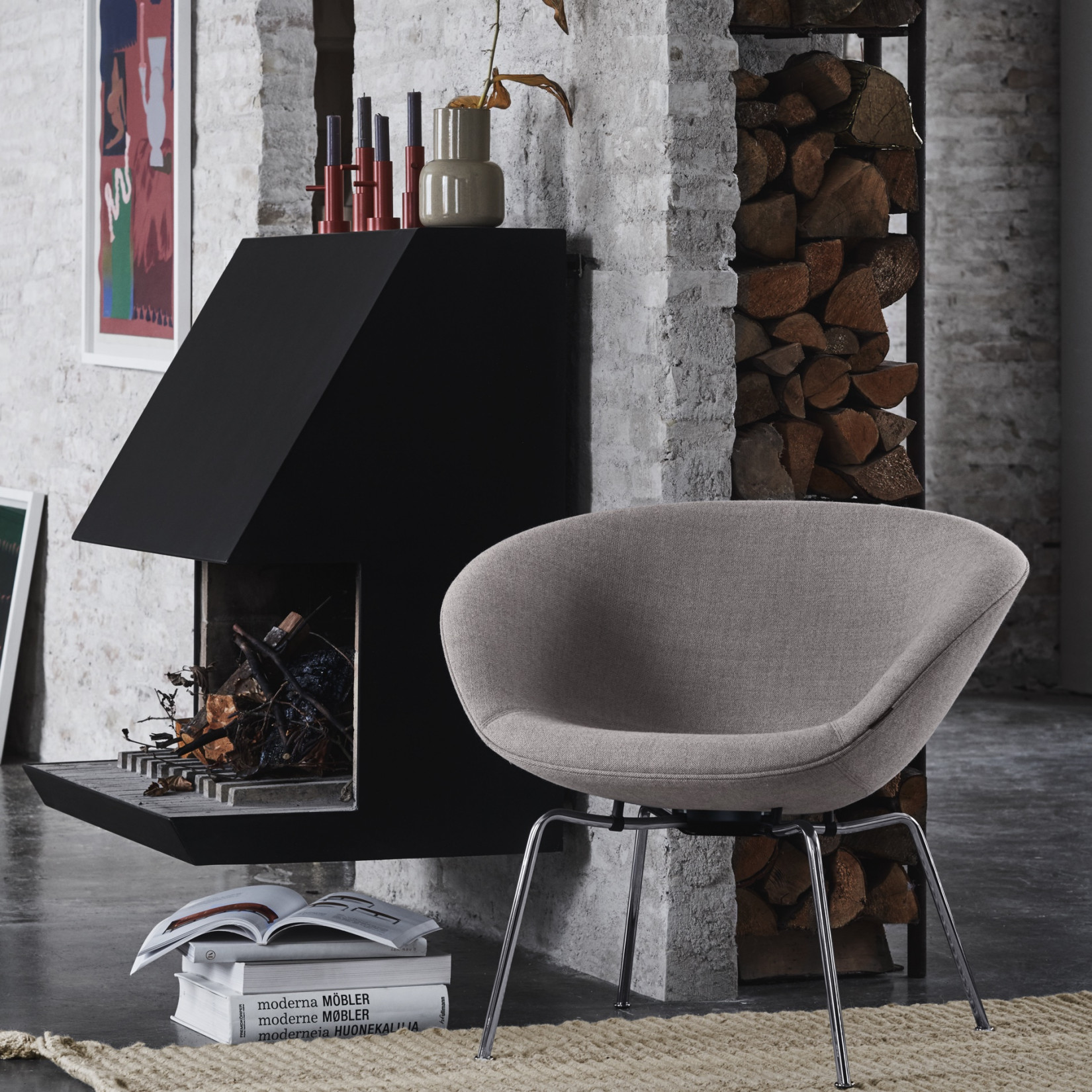 Fritz Hansen Pot lounge chair