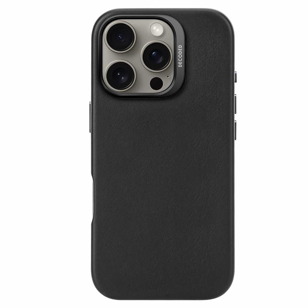 Decoded iPhone 16 Pro Max Leather Cases